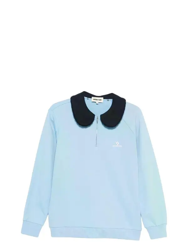 SHUSHU/TONG Cotton Sweatshirt - Blue