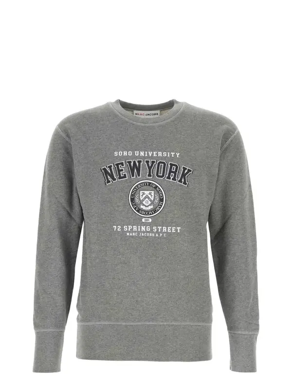 A.p.c. X Marc Jacobs Crew-neck Sweatshirt - Grey