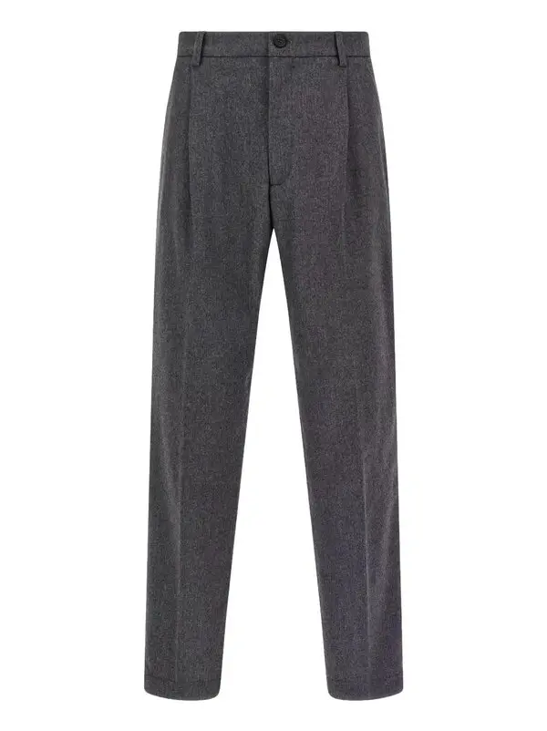 DEPARTMENT 5 Gin Pleated Trousers - Grey