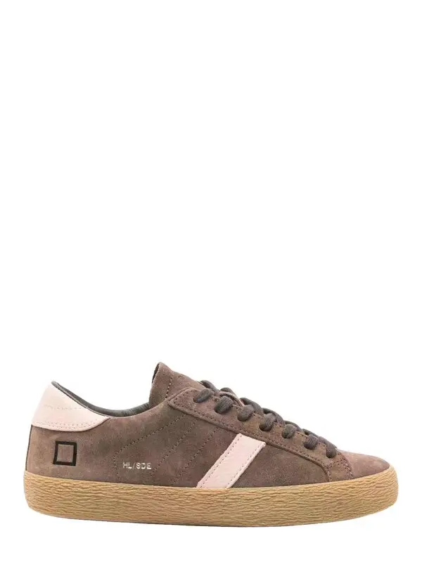 D.a.t.e. Stripe-detailing Sneakers - Brown
