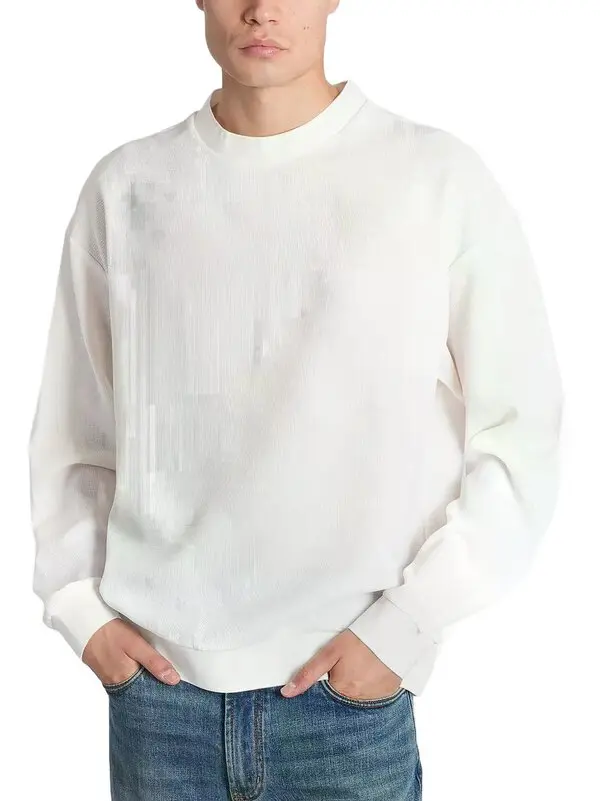 Emporio Armani Crew-neck Sweatshirt - White