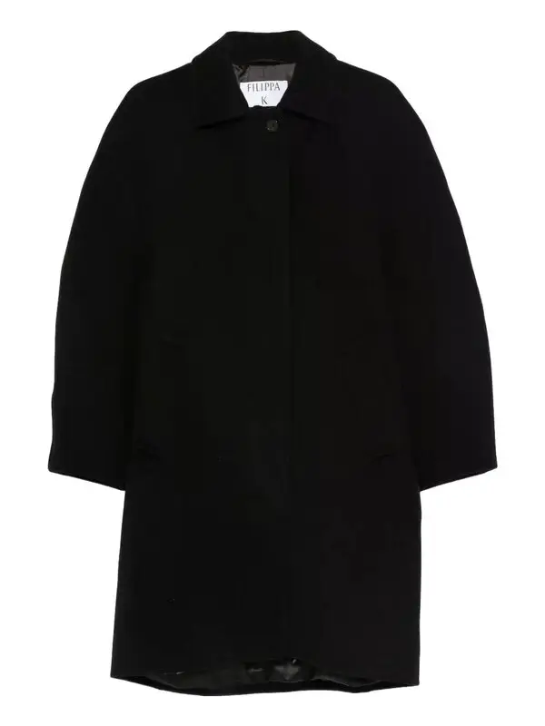 Filippa K Single-breasted Coat - Black