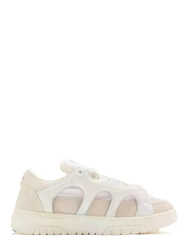 PAURA Cut-out Sneakers - White