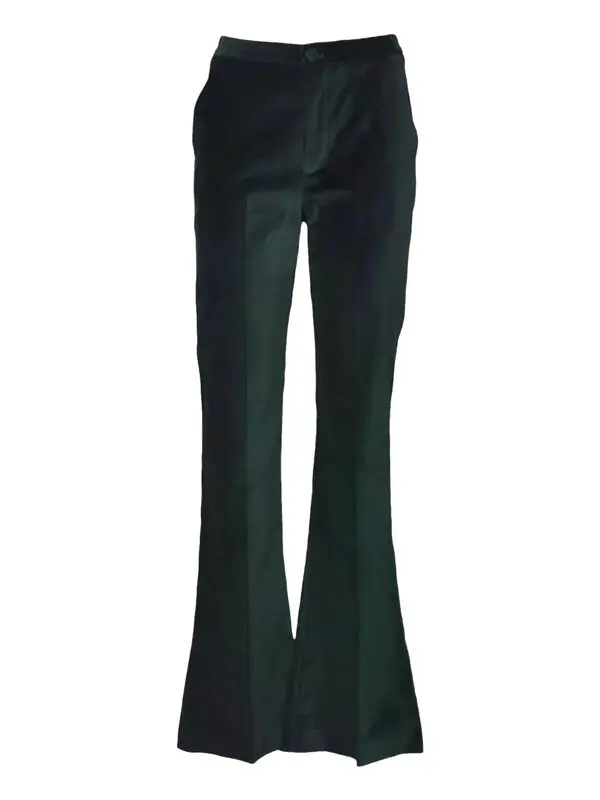 MERCI Flared Trousers - Green