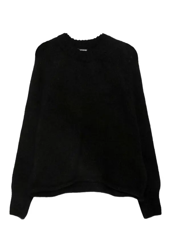 SUSANNE BOMMER Raglan-sleeve Jumper - Black