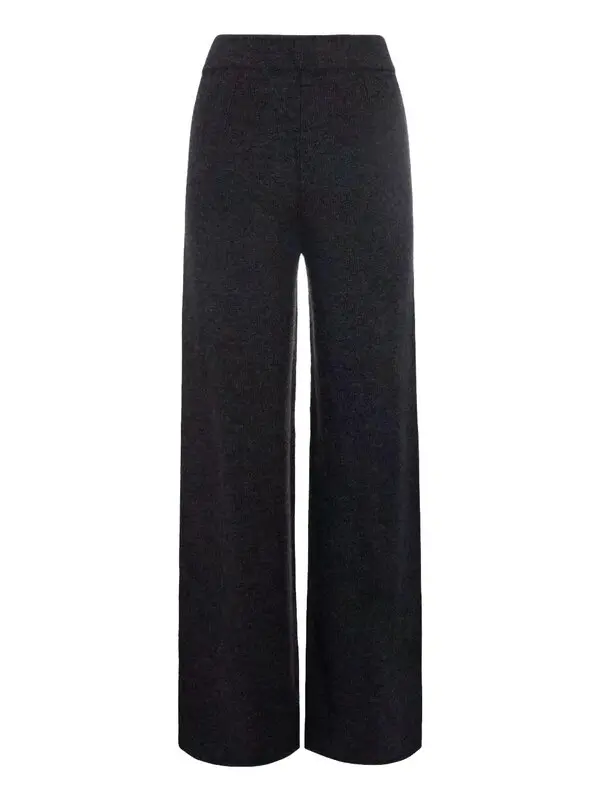 Max Mara Elasticated-waistband Trousers - Grey
