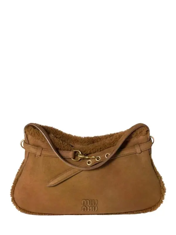 Miu Miu Aventure Shoulder Bag - Brown