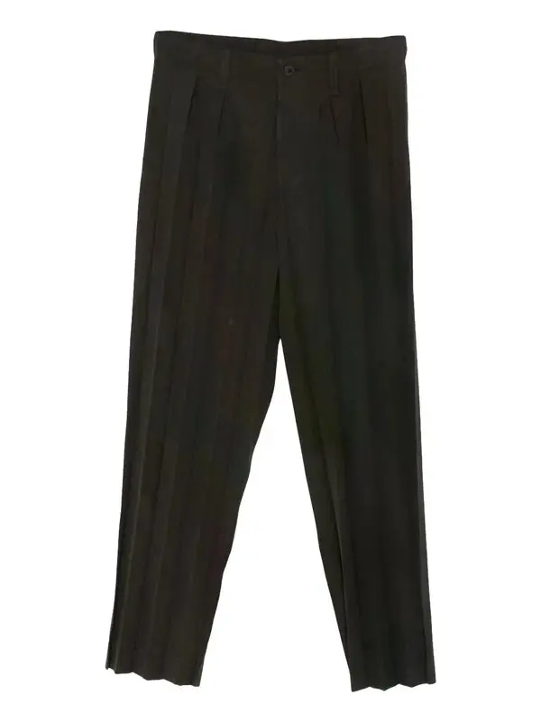 Issey Miyake Pleated Trousers - Brown
