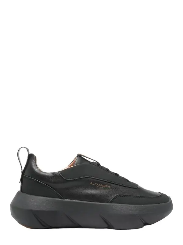ALEXANDER SMITH Elipse Leather Sneakers - Black