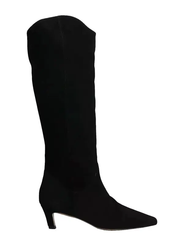 BIBI LOU 50mm Pointed-toe Boots - Black