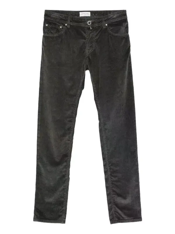 Jacob Cohen Corduroy Trousers - Black