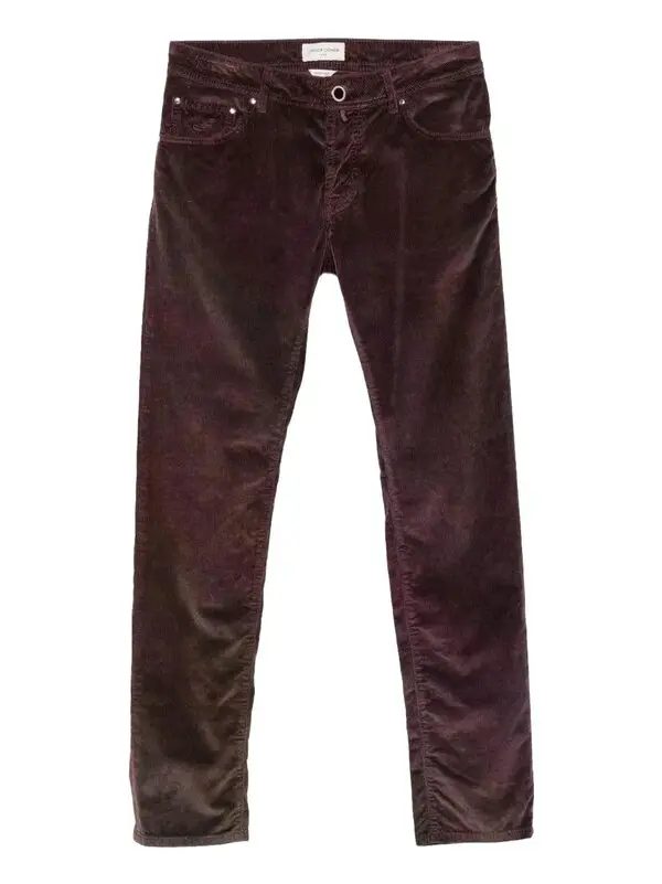 Jacob Cohen Corduroy Trousers - Red