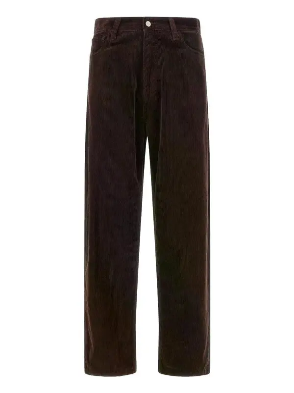 Carhartt Work In Progress Landon Eight-ribbed Velvet Trousers - Brown
