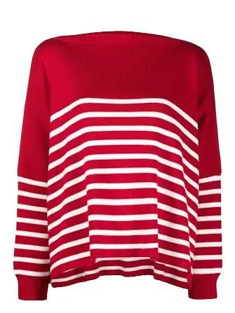 Valentino Garavani Horizontal Stripe Jacket - Red