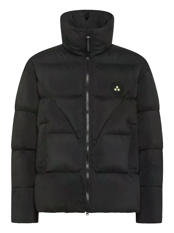 Peuterey Logo-patch Padded Jacket - Black