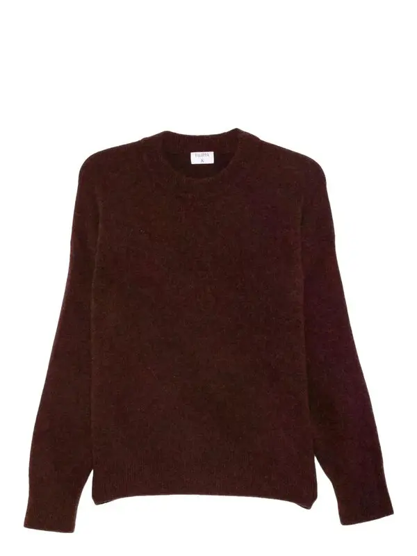 Filippa K Crew-neck Fine Knit Sweater - Brown