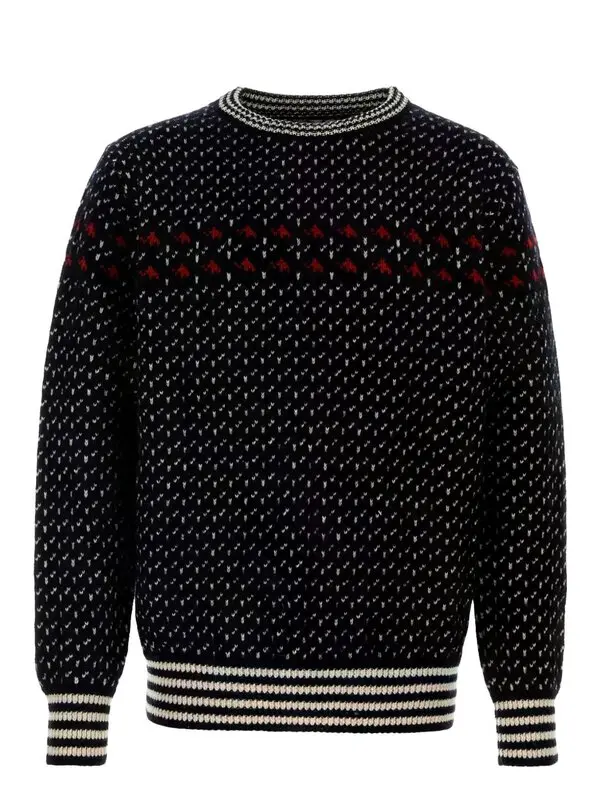MAMMUT X Nigel Cabourn Direttissima Wool Sweater - Black