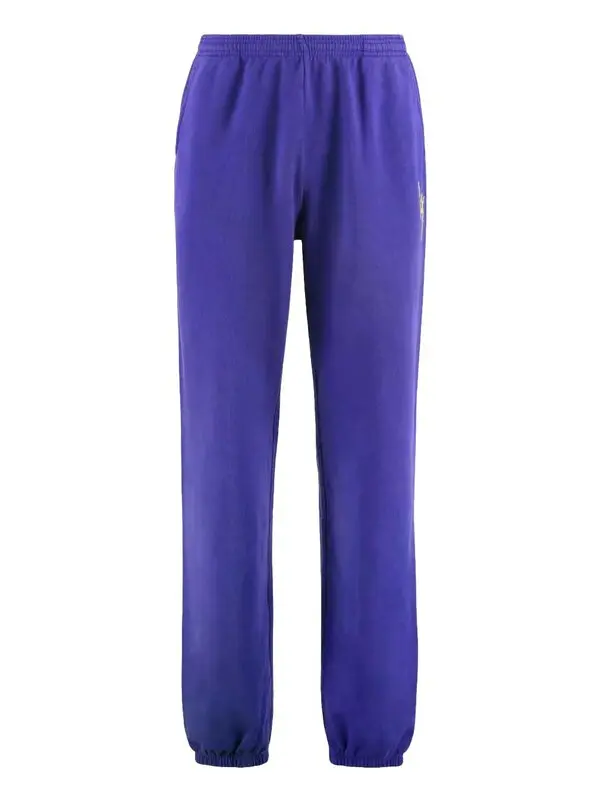 LOCAL AUTHORITY LA La Slash Elasticated Track Pants - Purple