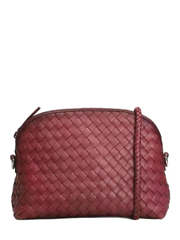 Dragon Diffusion Chunky Fellini Woven Cross Body Bag - Red