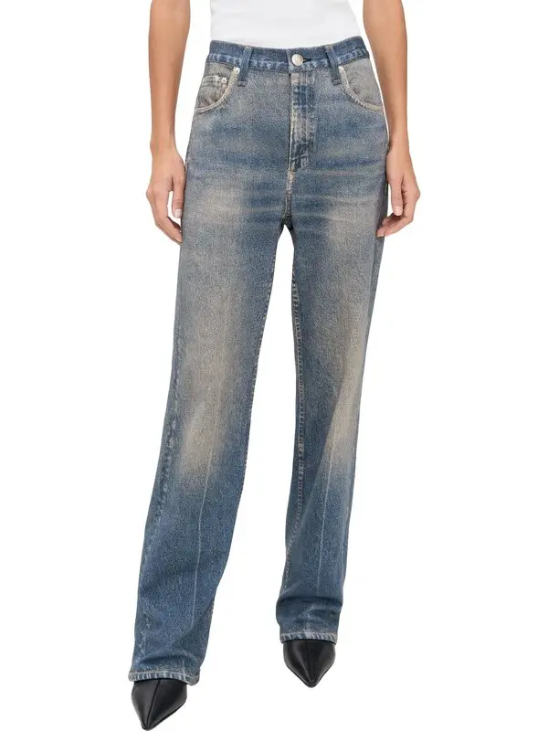 Rag & Bone Miramar Terry Shea Straight Pants - Ryder