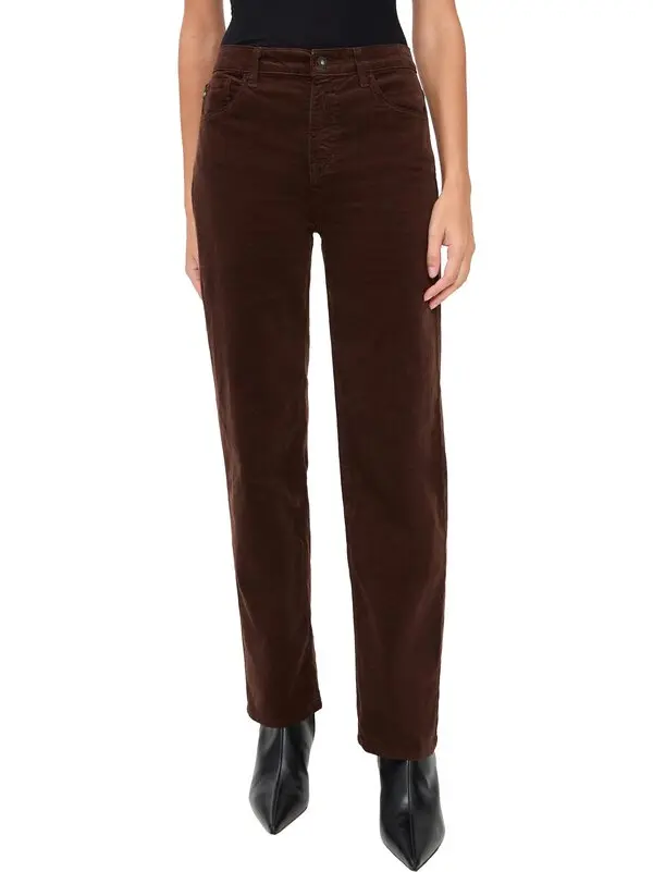 Ag Brinley Corduroy Pants - Coffee Bean
