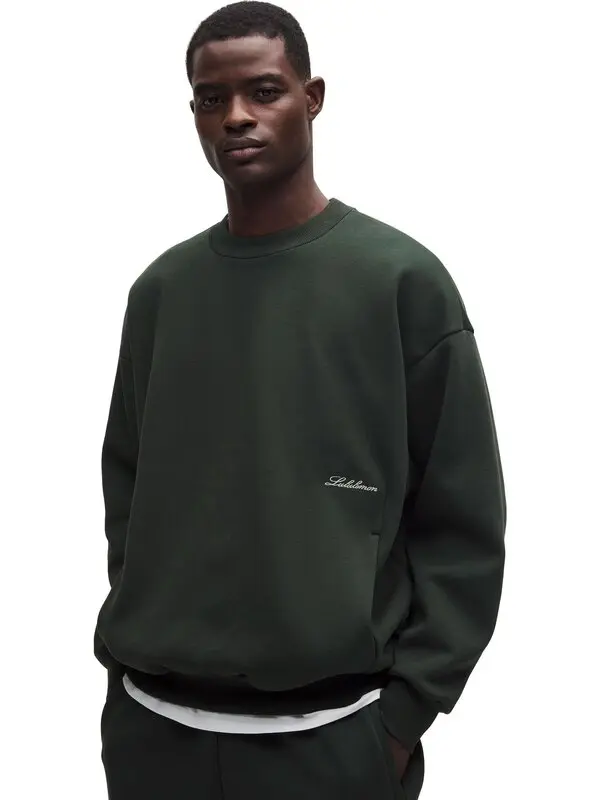 Lululemon Big Cozy Crewneck Sweatshirt - Rainforest Green