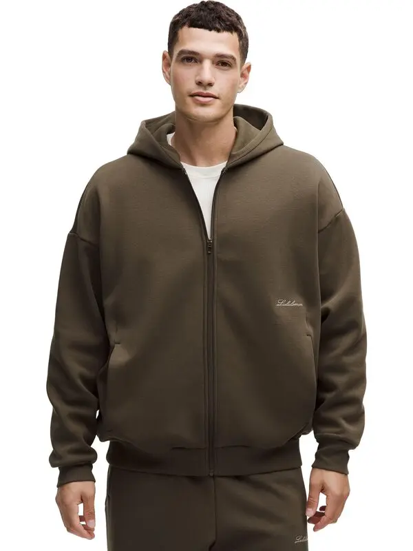 Lululemon Big Cozy Full-zip Hoodie - Olive Brown