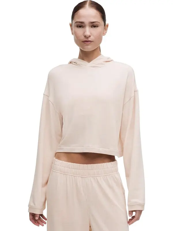 Lululemon Becalm Hoodie - Heathered Breakfast Tea