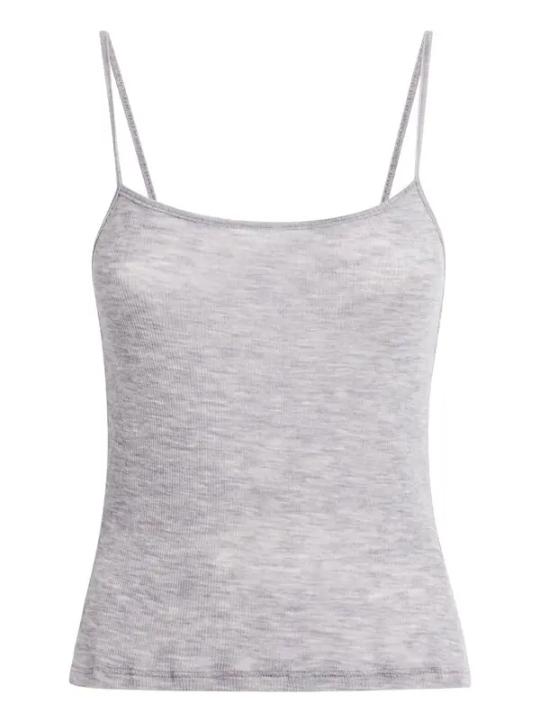 ST. AGNI Merino Wool Cami Top - Grey