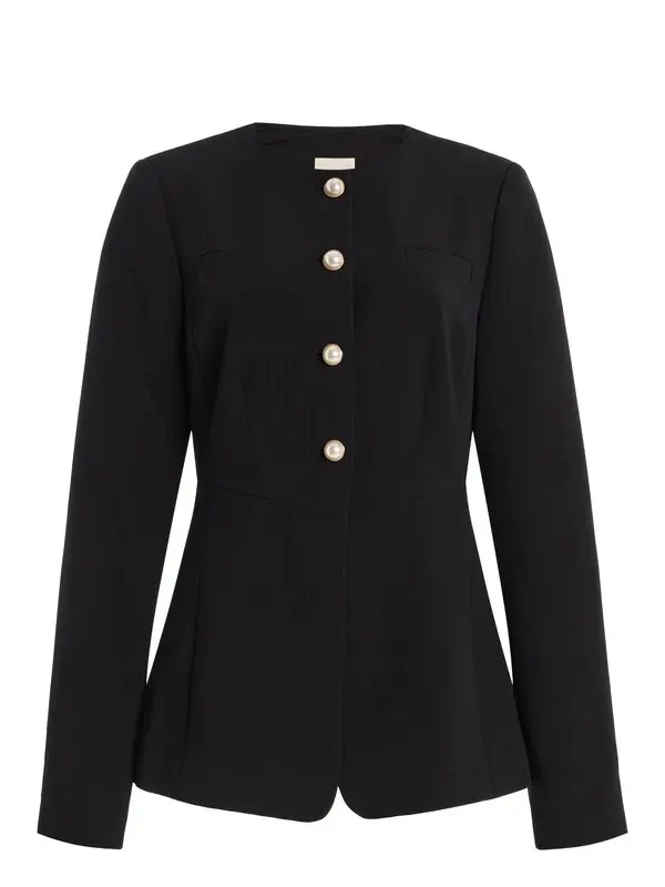 FAVORITE DAUGHTER Clocking In Top - Black