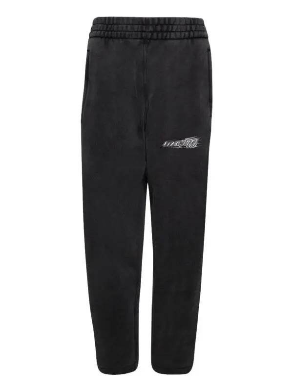 Alexander Wang Classic Sweatpants With Logo - Gray