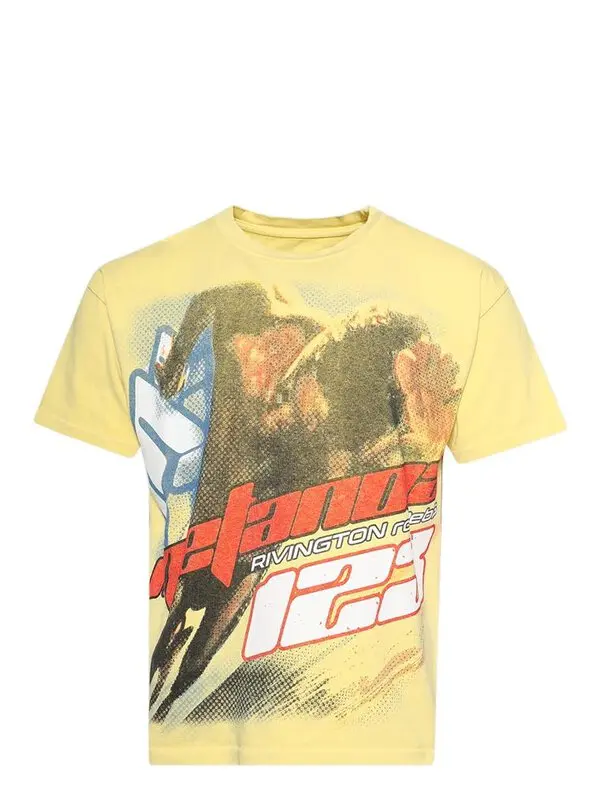 RIVINGTON ROI REBIS Meta-man Tee Meta - Yellow