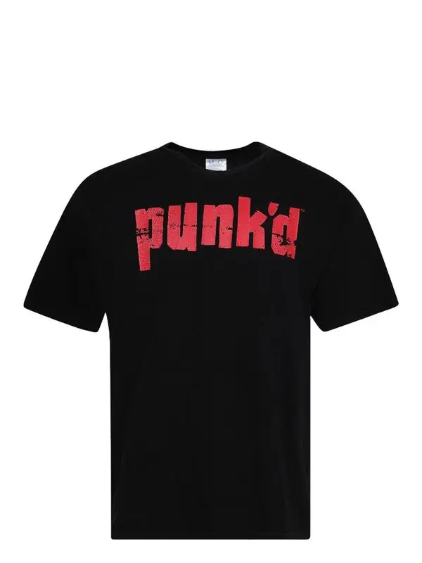 EARTHLING VIP Punkd Vintage Tee Black - A