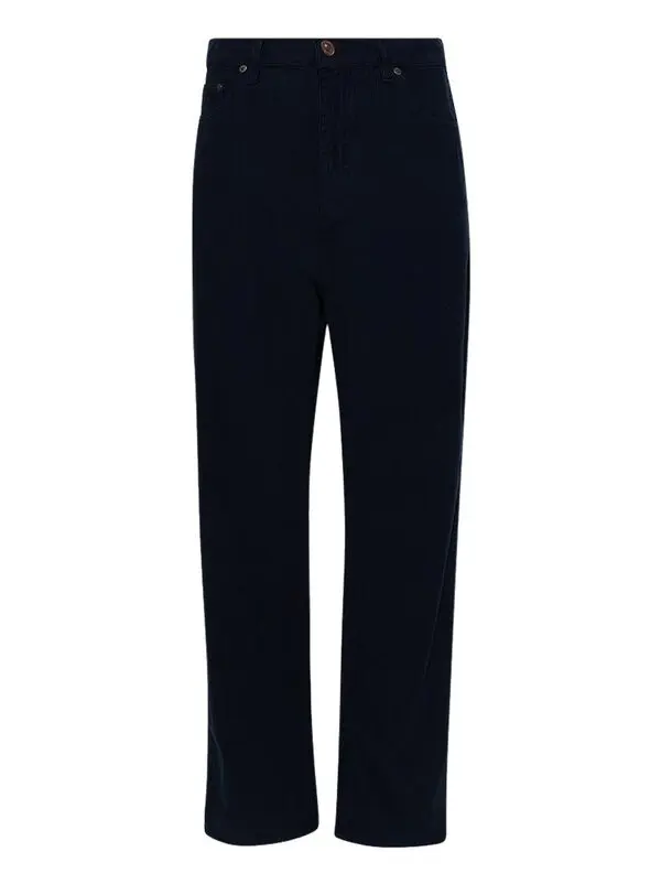 Victoria Beckham Suspended Detail Jeans - Blue