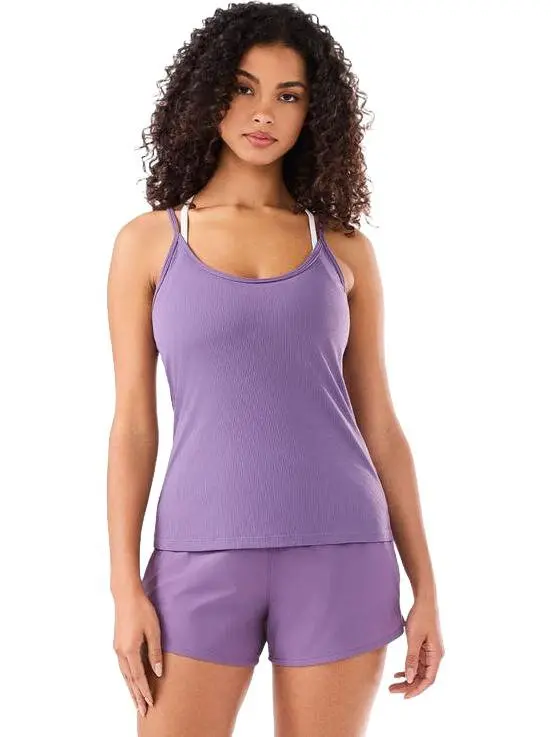 TAVI Pace Rib Tank - Grape