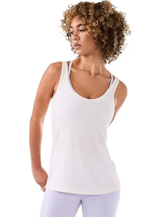 TAVI Fitted Swoop Tank - Coconut