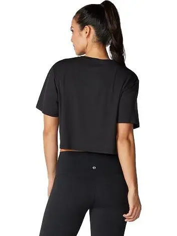 TAVI Crop Tee - Ebony