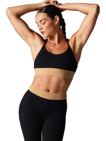 TAVI Boost Bra - Ebony/camel