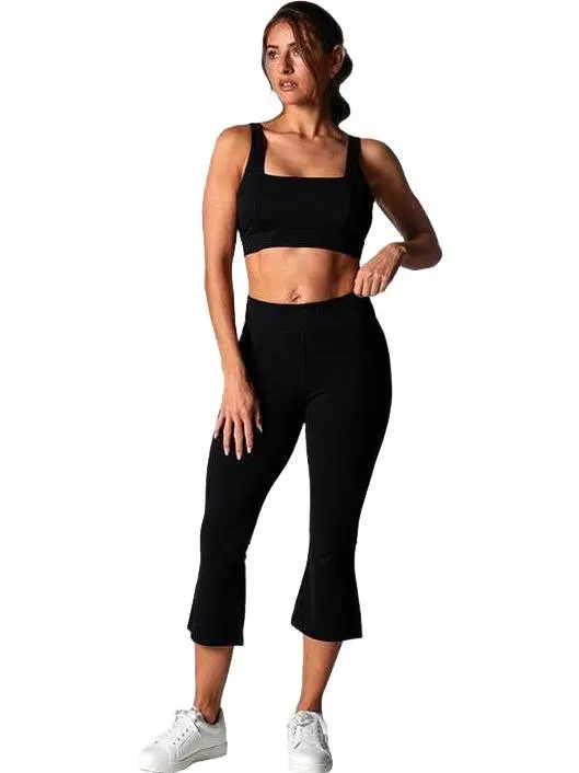 TAVI Square Neck Bra - Ebony