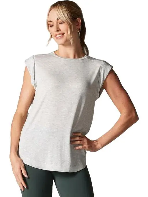 TAVI Cap-sleeve Muscle Tee - Ash