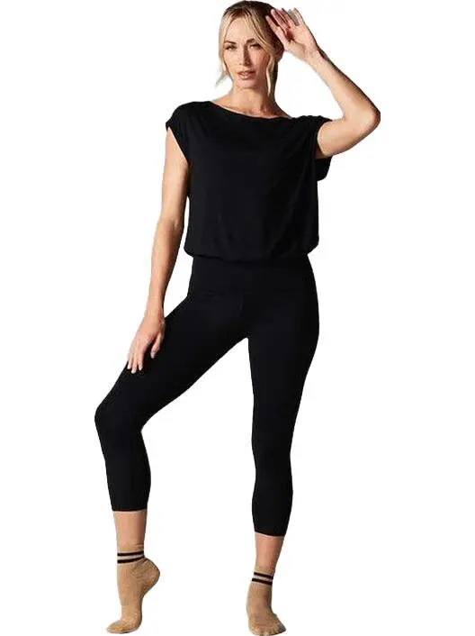 TAVI Voyage Boatneck Tee - Ebony