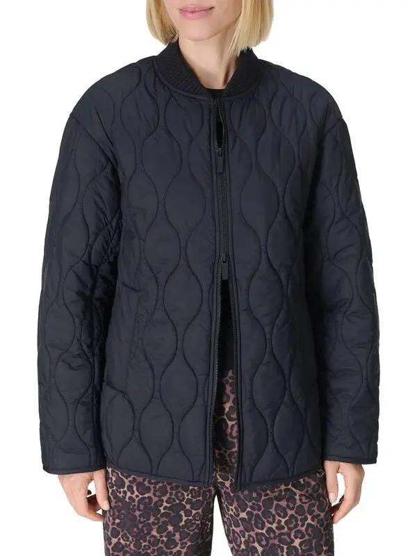 Sweaty Betty On The Move Quilted Jacket - Black