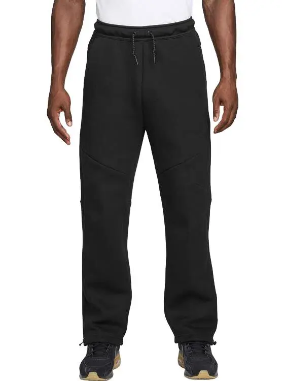 Nike Tech Fleece Open Hem Sweatpants - Black