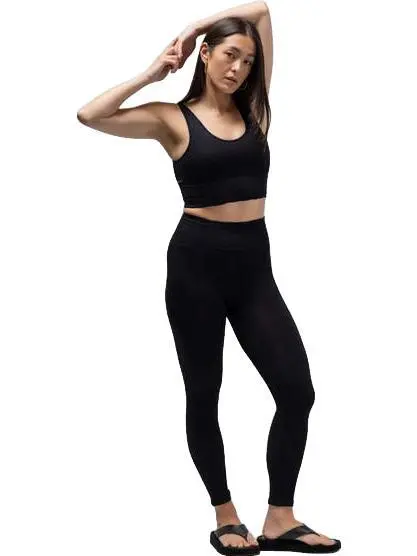 REFORMER The Ribbed Legging - Black