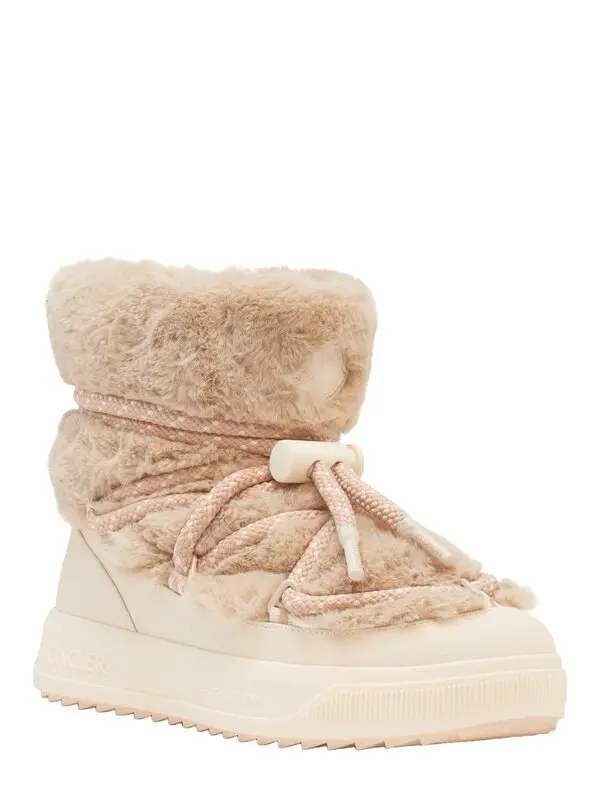 Moncler Mon Altive Faux Fur Snow Boot - Teddy