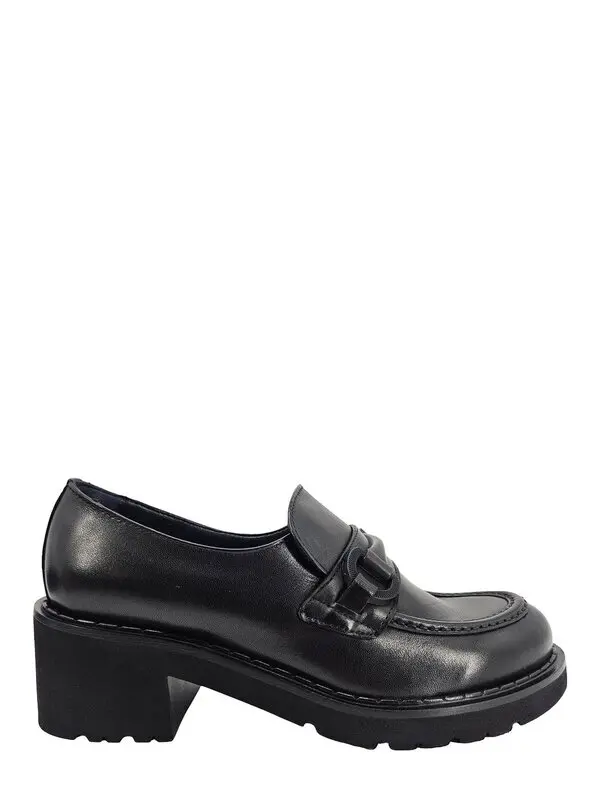 MADISON MAISON Lug Sole Loafer - Black