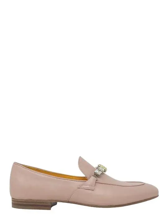 MADISON MAISON Flat Jewel Loafer - Pink