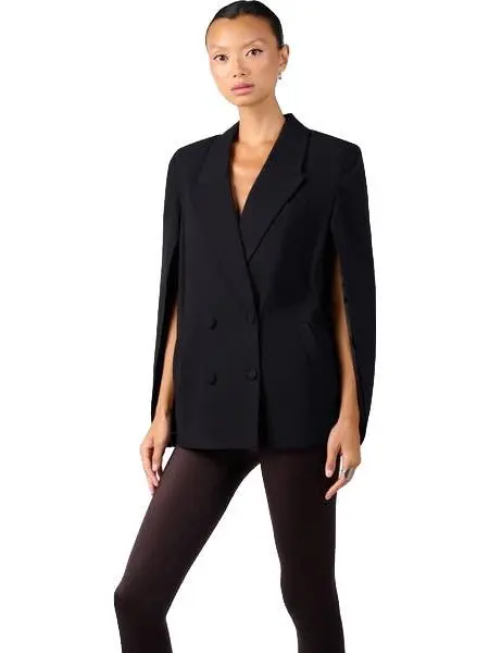 WeWoreWhat Cape Blazer - Black