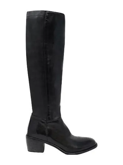 MADISON MAISON Knee High Stretch Boot - Black