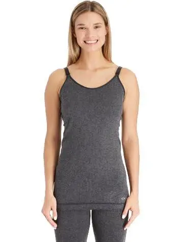 MODERN ETERNITY Activewear Maternity & Nursing Tank - Grey Jacquard